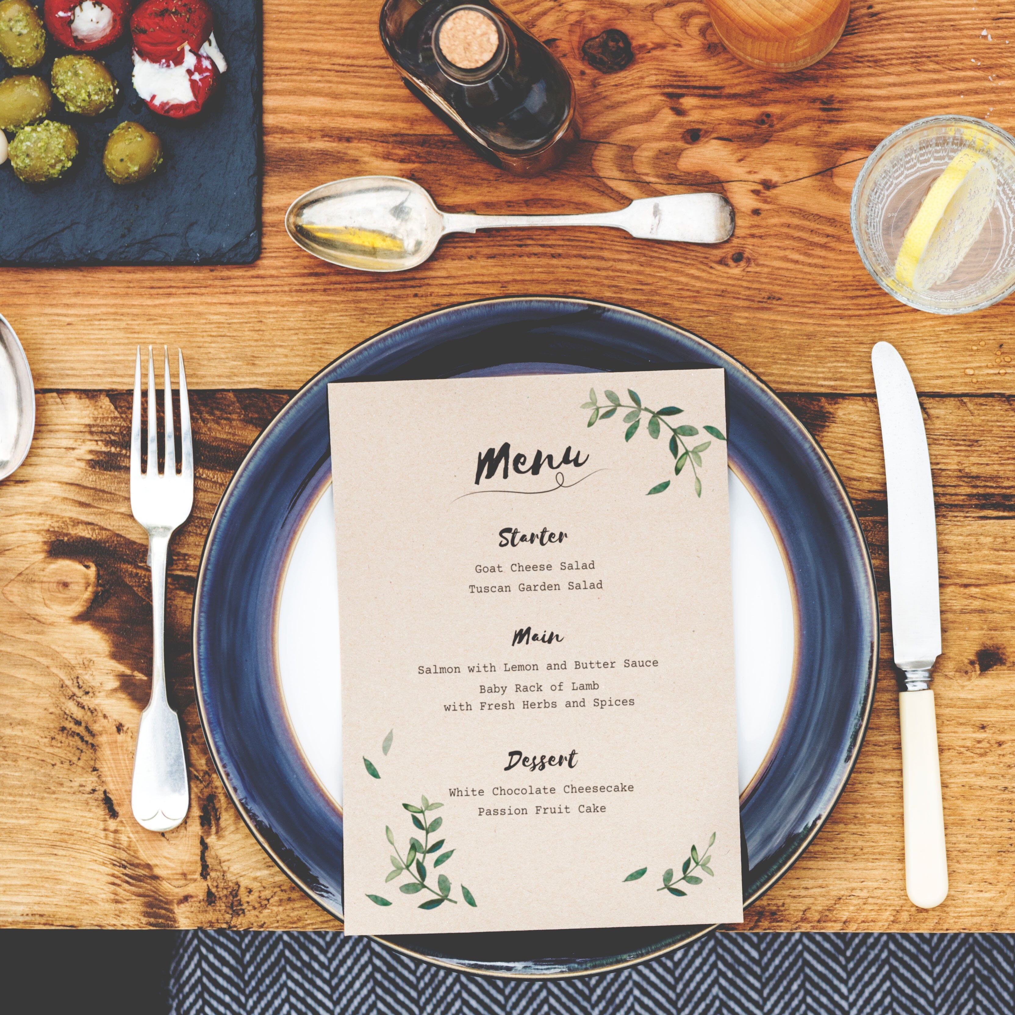A5 Table Menus – printexpert.co.uk
